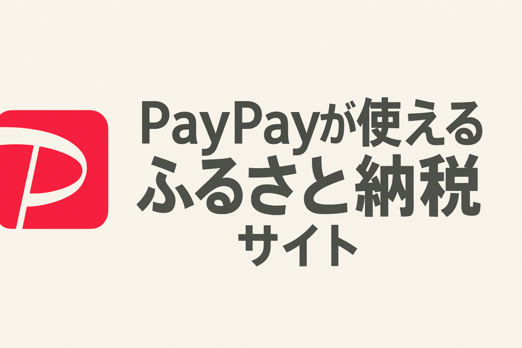 PayPayが使えるふるさと納税サイトまとめ！賢く寄付する方法とは？ | Chocolate